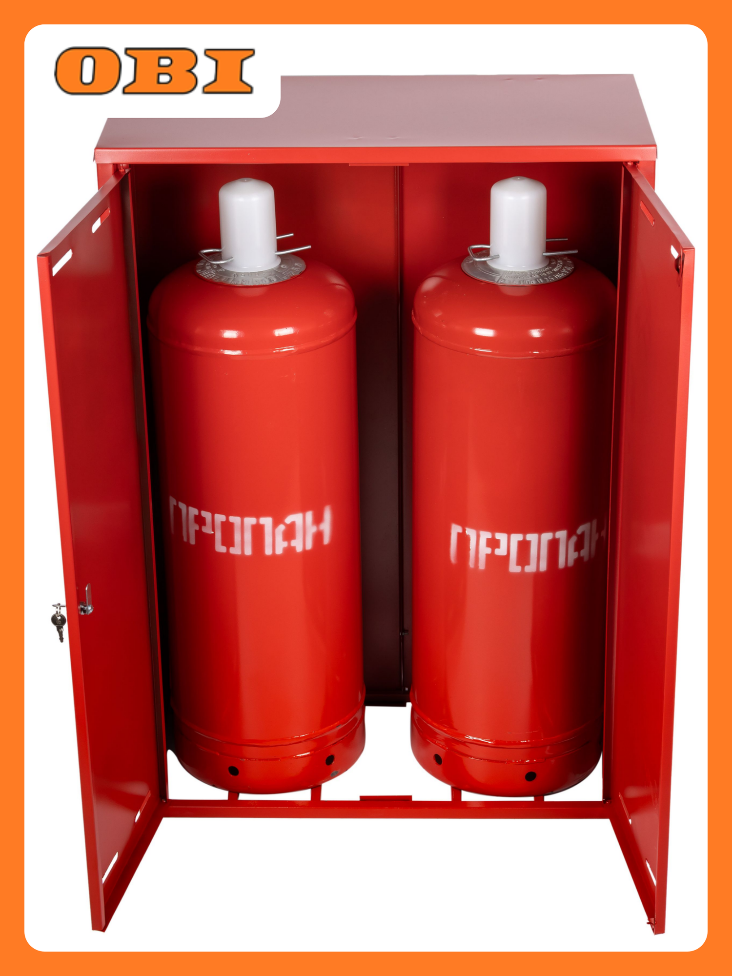 Шкаф для газового баллона ARMA 50/2, для хранения и использования