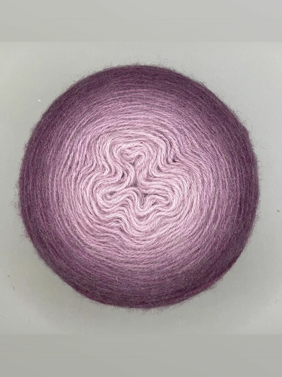 Один моток пряжи ALIZE Angora gold ombre batik, (7244),150гр.-825м, 20% шерсть ,80% акрил.