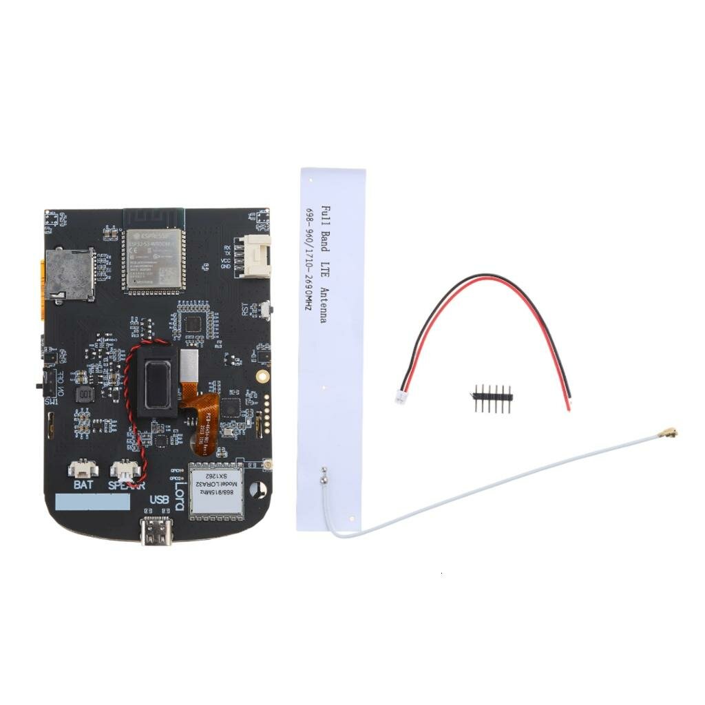 Модуль разработки T-Deck ESP32-S3 с ЖК-дисплеем 2,8″, Черная клавиатура 868MH