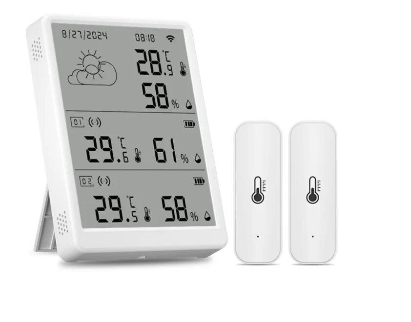 Tuya WiFi+RF433 датчик температуры и влажности