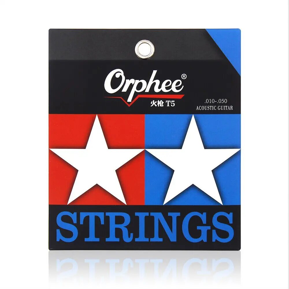 Струны для акустической гитары Orphee T-5 Phosphor Bronze 10-50