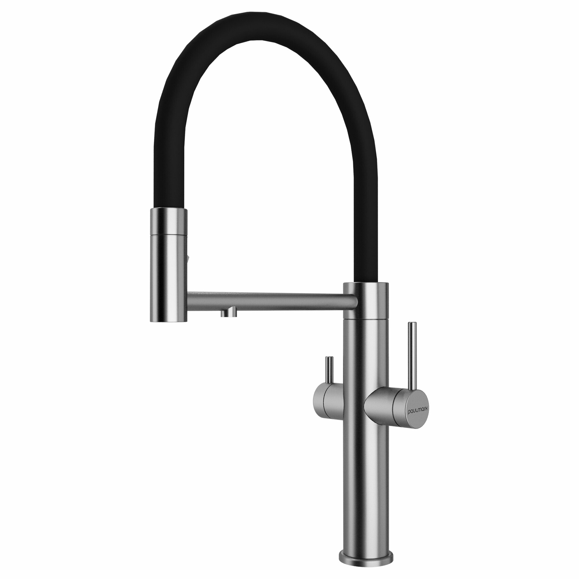 Смеситель Paulmark NEXUS Ne213999-BS брашированная сталь с подключением к фильтру