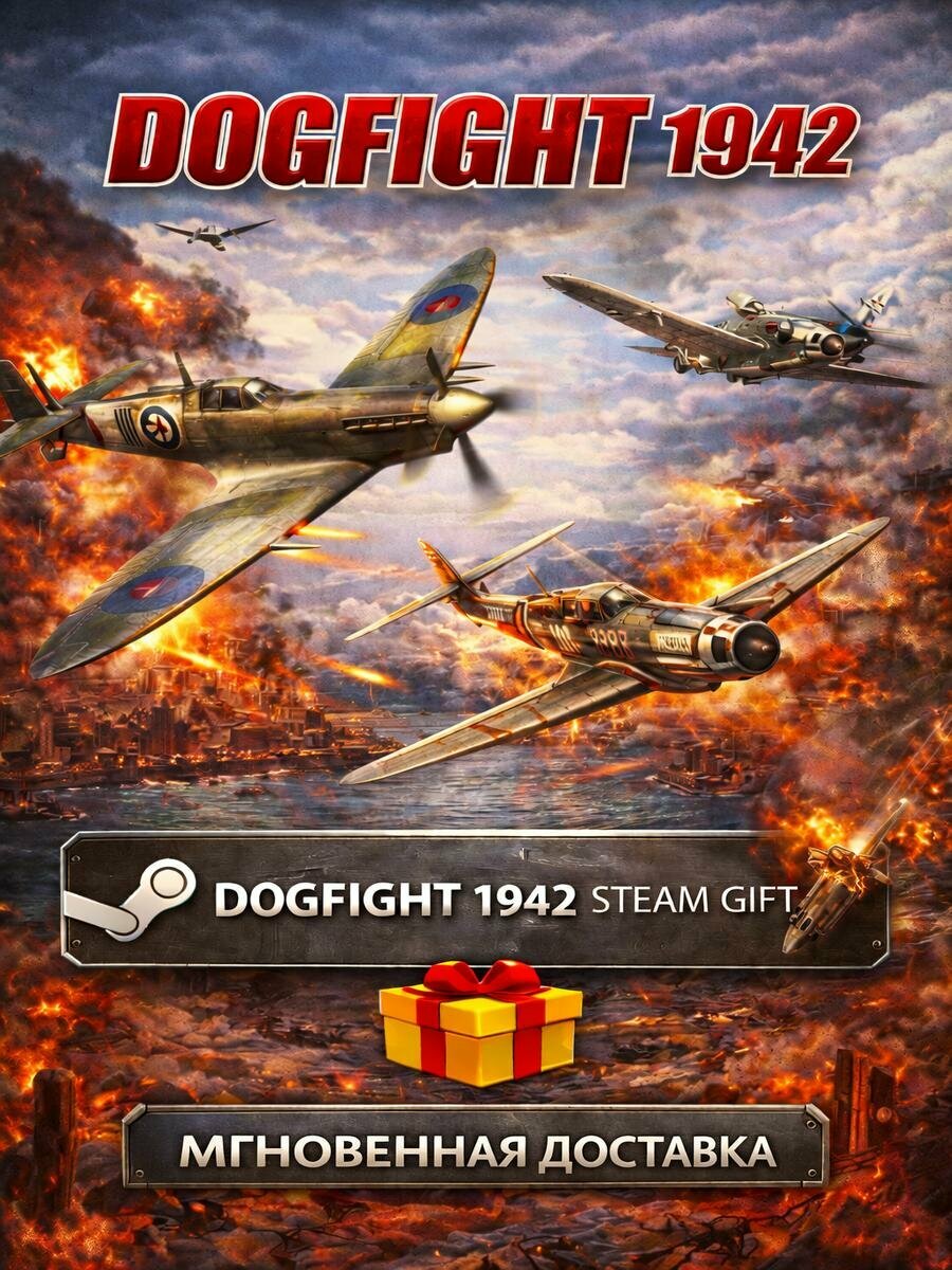 Игра Dogfight 1942 для STEAM ПК (PC) | Страна активации - Филиппины | Подарком на Ваш аккаунт | Автовыдача