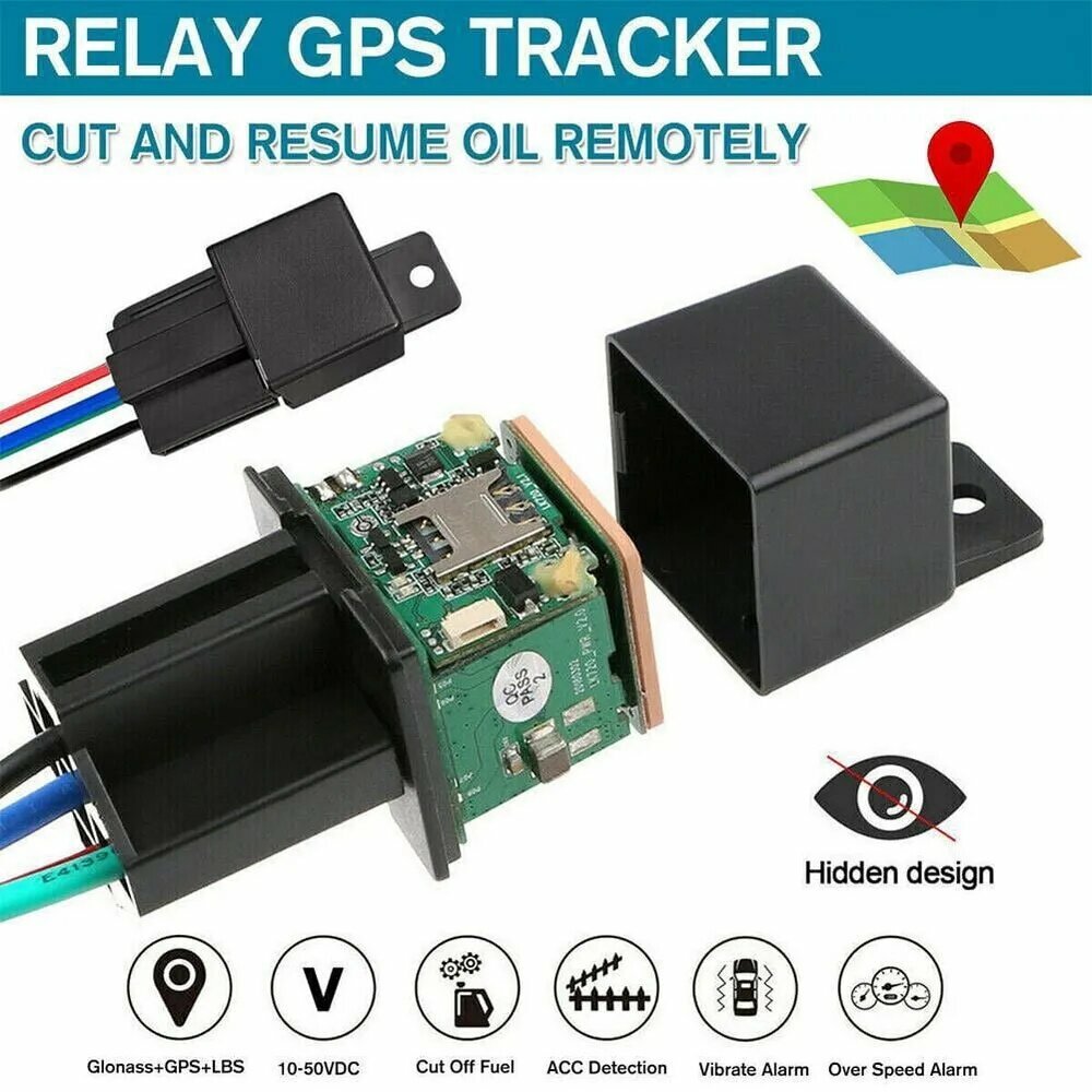 GJX GPS Трекер для автомобиля с SIM картой, слежение в реальном времени, функция уведомлений для грузовиков и транспортных средств.