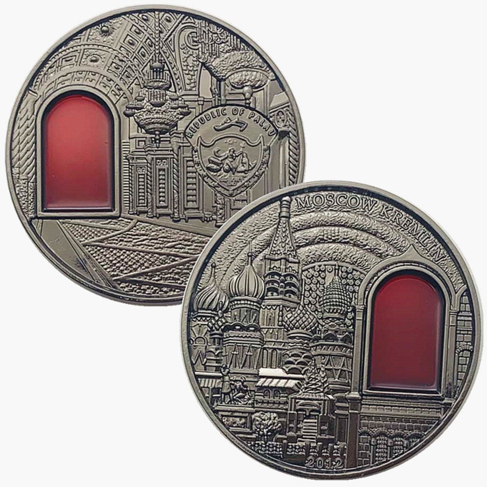 Российская памятная монета 2012 Здание Кремля древний никель памятная медаль ремесленная монета 40мм