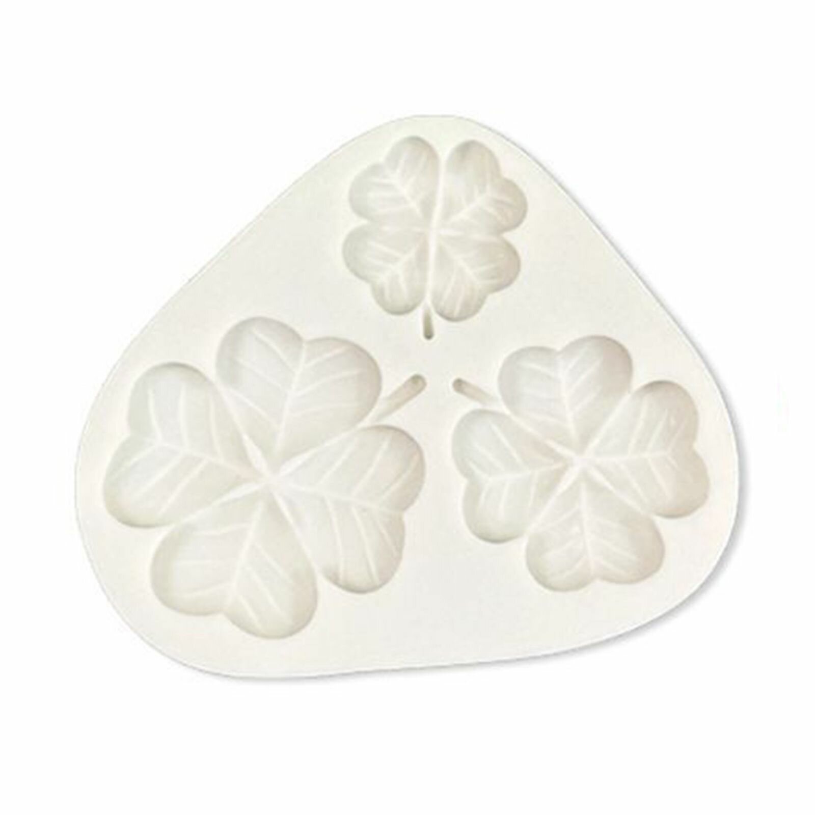 Эпоксидные украшения lucky four-leaf clover fondant mold случайного цвета