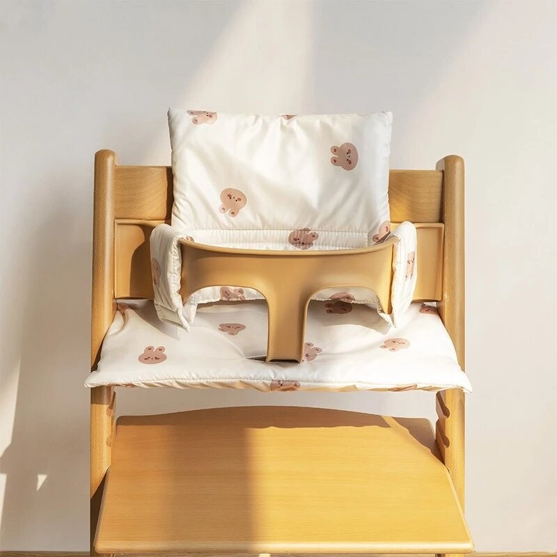 Подушка для стульчика, моющийся стульчик, поддержка детского стульчика, аксессуары для кормления ребенка, сменная подушка для детского питания для стула для роста