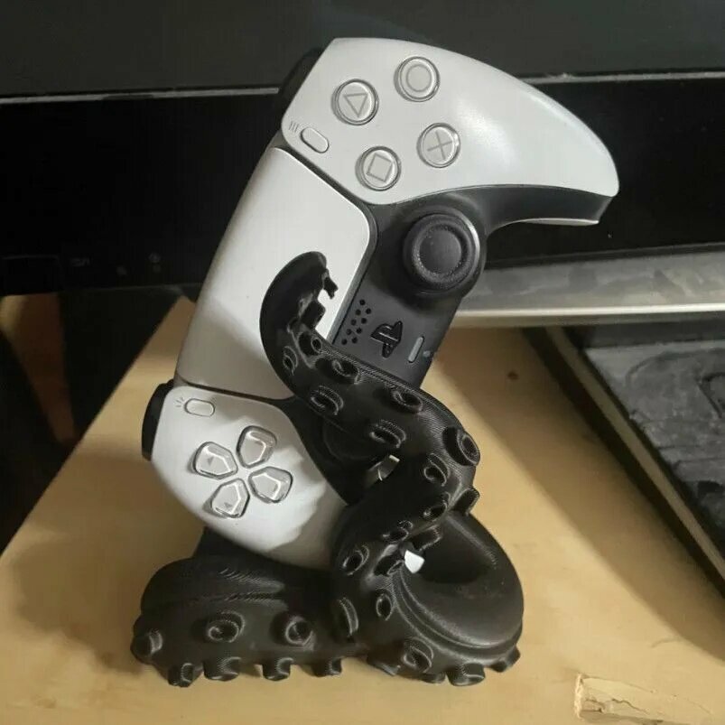 Подставка для геймпада ps4/ps5,3D Модель Щупальца осьминога, статуэтки, Геймерский Подарок