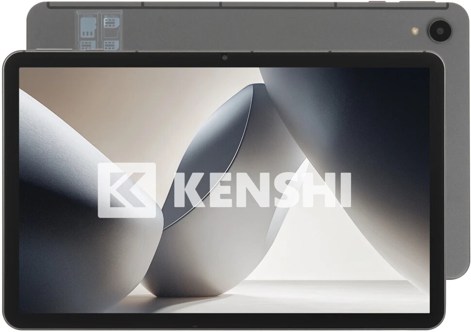 10.36" Планшет KENSHI Pad Pro E111 LTE 8/256 ГБ, 2000x1200, IPS, 60 Гц, 7200 мА*ч, серый + чехол