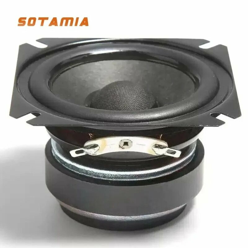 SOTAMIA 2Pcs 2,5-дюймовый мощный громкоговоритель полного диапазона 4 Ом 15 Вт smart home Audio, DIY hifi Музыкальный портативный динамик Bluetooth