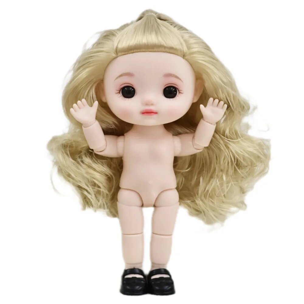YOUSHITOP кукла Curly Fashion Beautiful 1/6 22 шарнира Бежевый, Style 9