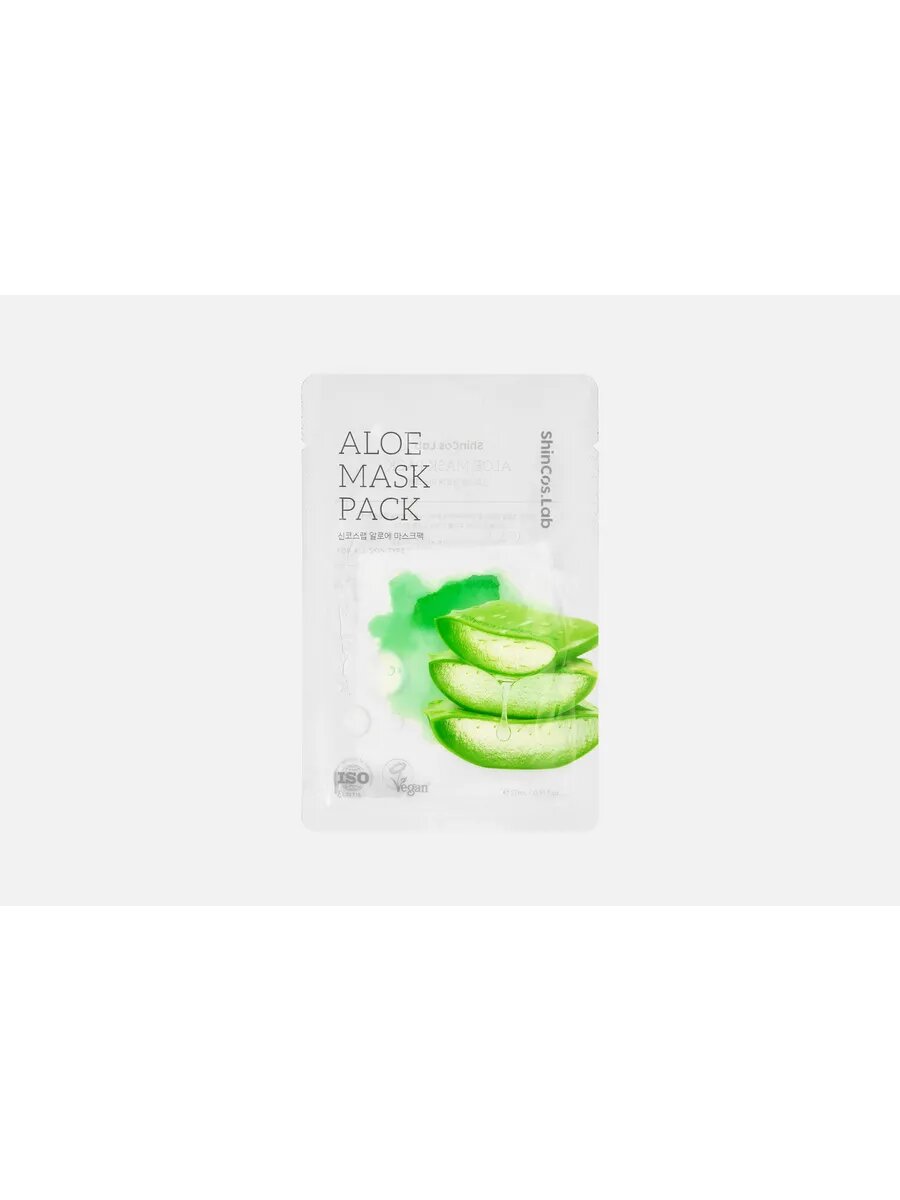 Тканевая маска для лица SHINCOS.LAB Aloe