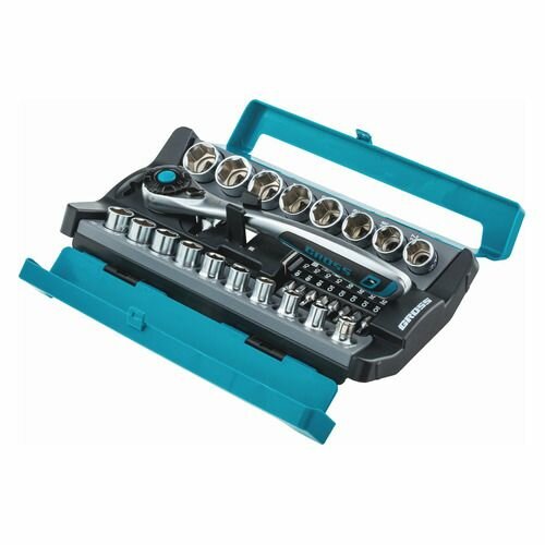 Набор торцевых головок Gross 14144 в компл:36 предметов жесткий кейс