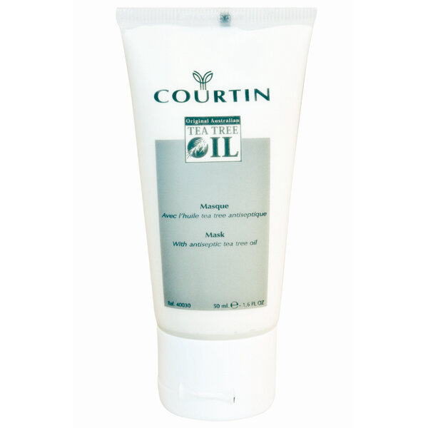 Courtin Маска для жирной и проблемной кожи лица с маслом чайного дерева, 50 мл.