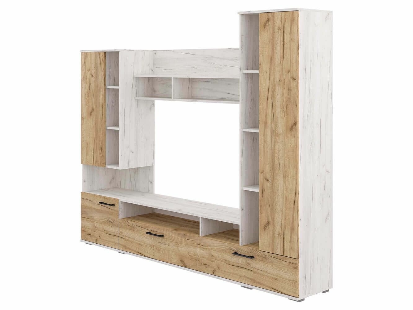 Гостиная Калипсо, Дуб крафт светлый/Дуб крафт золотой