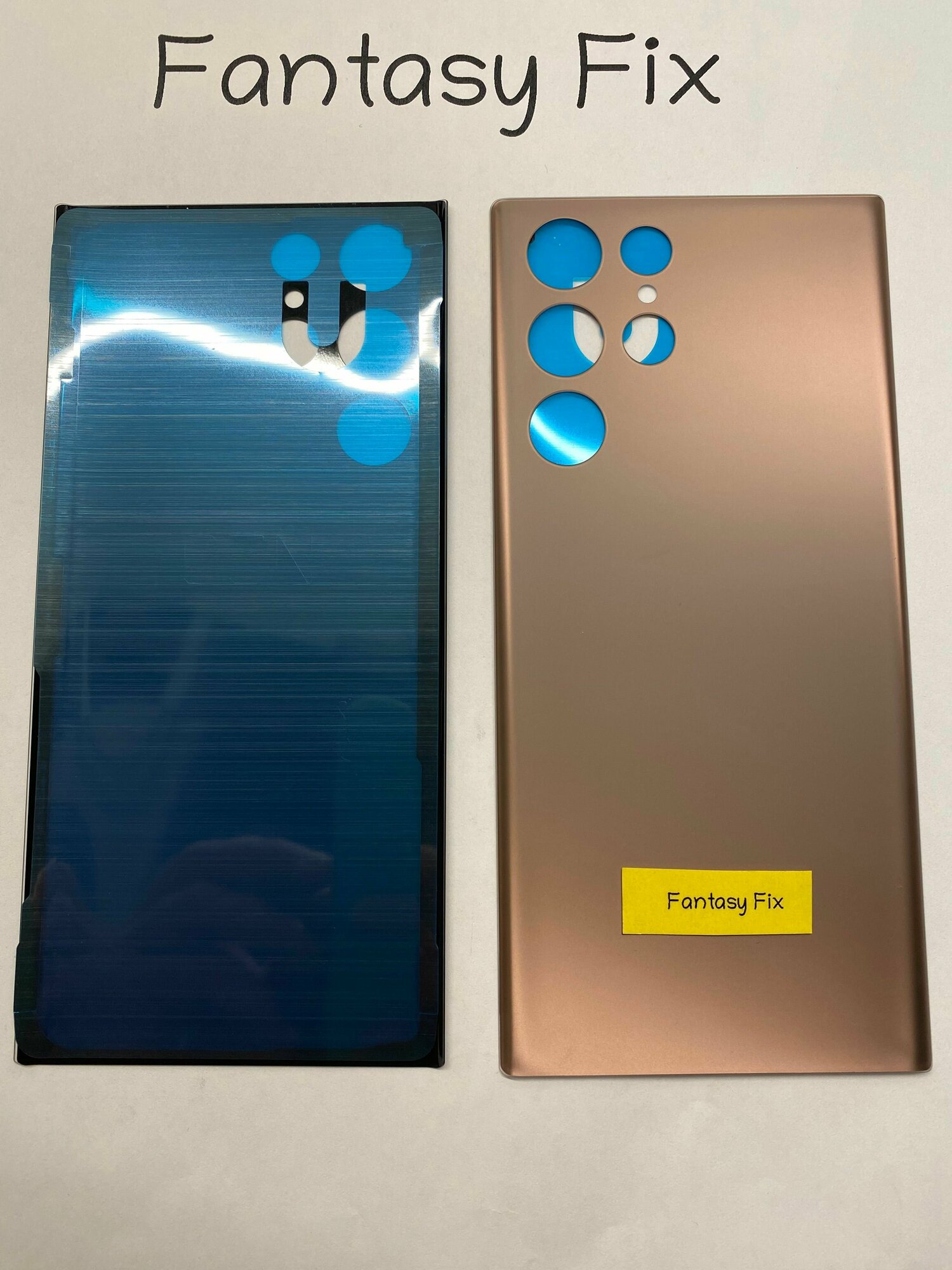 Задняя крышка для Samsung S908B (S22 Ultra) золото