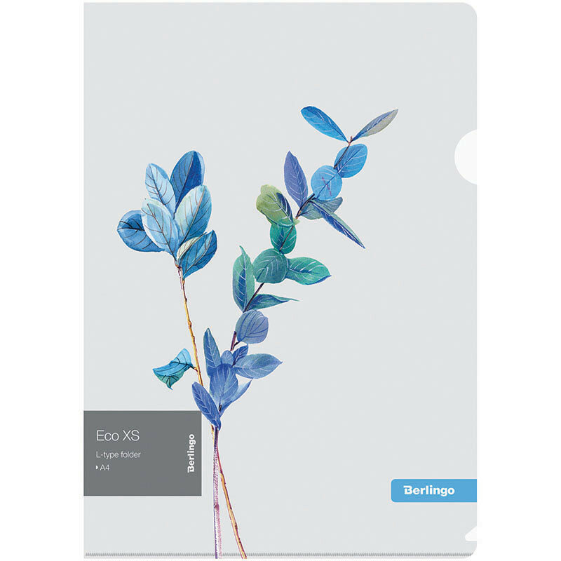 Папка-уголок Berlingo "Eco XS" А4, 200мкм, с рисунком, 327158
