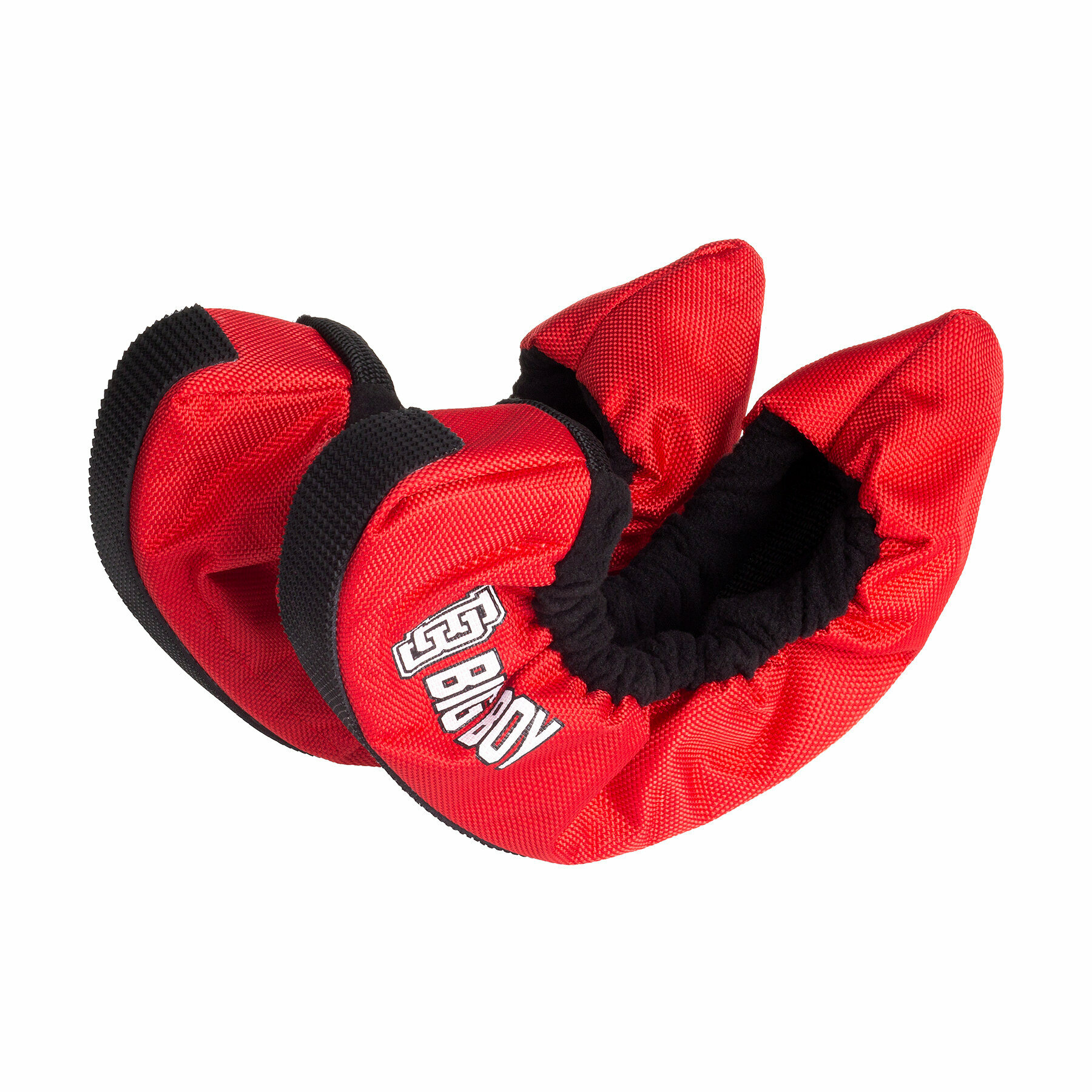 Чехлы для коньков BIG BOY мягкие для ходьбы (красный) (M)