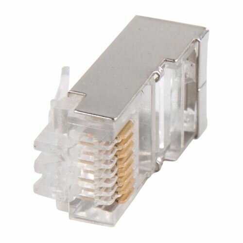Коннектор ITK Generica (CS3-1C5EF-G) FTP кат.5e RJ45 прозрачный (упак:1шт)