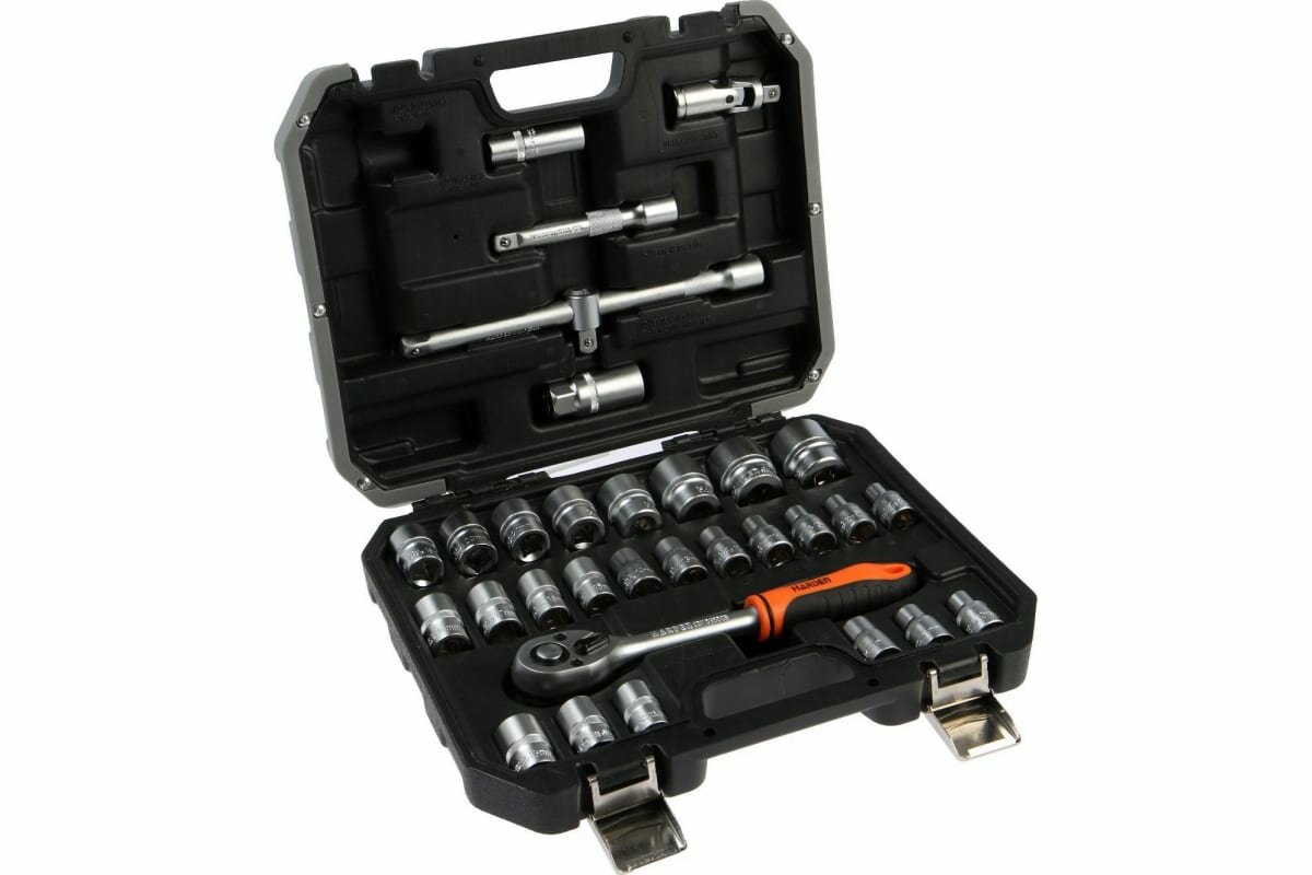 Профессиональный автомобильный набор инструмента HARDEN 1/4, 32 предмета CRV 510432