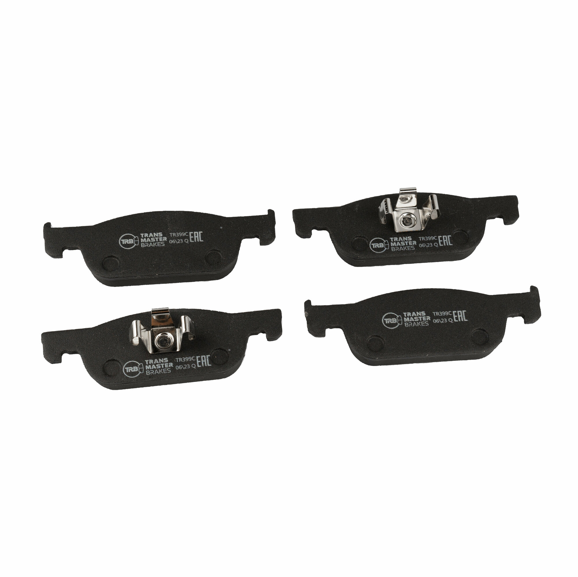 Колодка тормозная ВАЗ LADA XRAY дв. H4M, RENAULT L II, Clio IV, Twingo IV передняя (16-.) 155мм (Transmaster) (4 шт.)