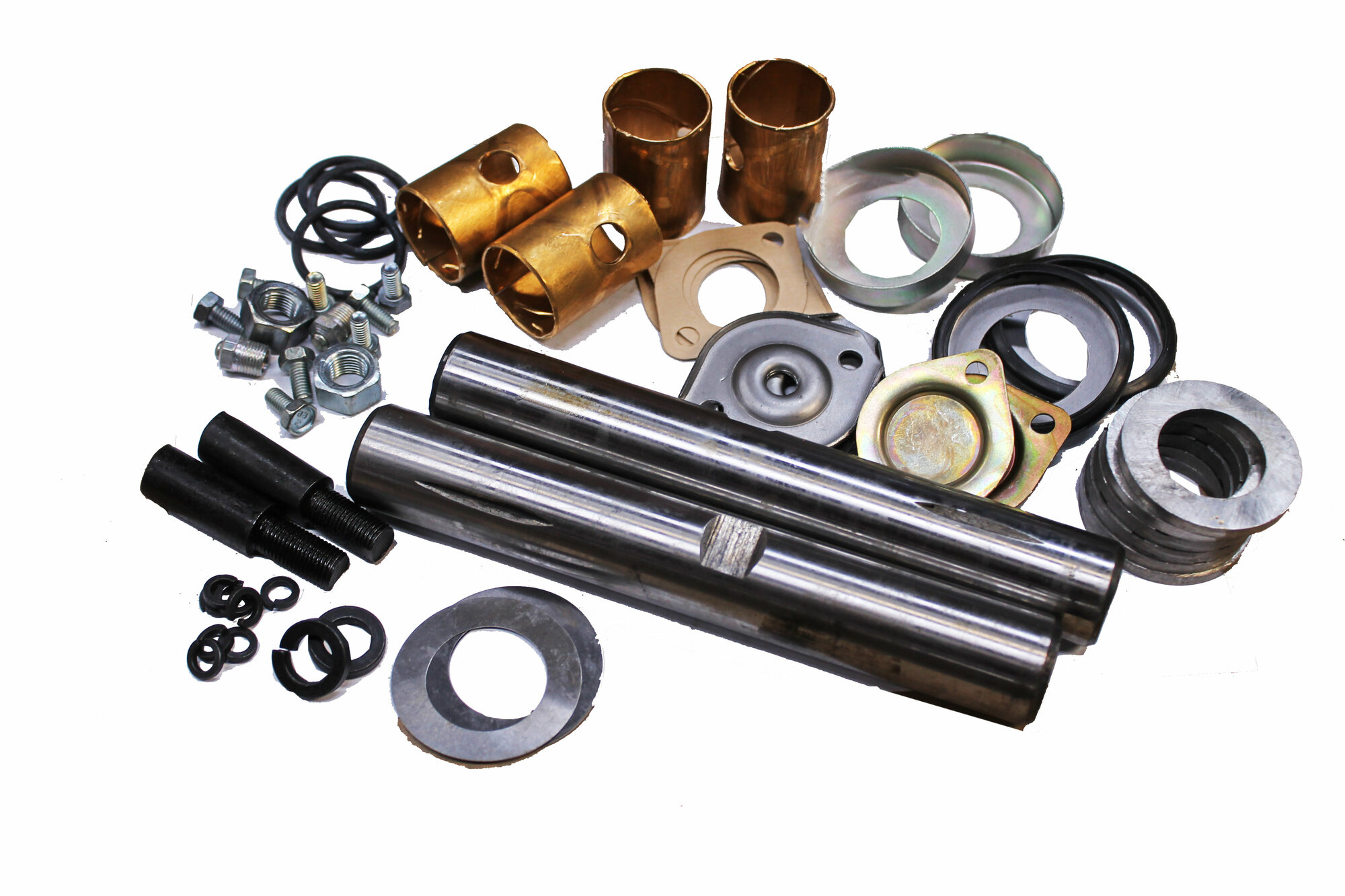 Шкворень в сборе для а/м Газ 3307,3309 полный комплект (2шт) (ГАЗ)