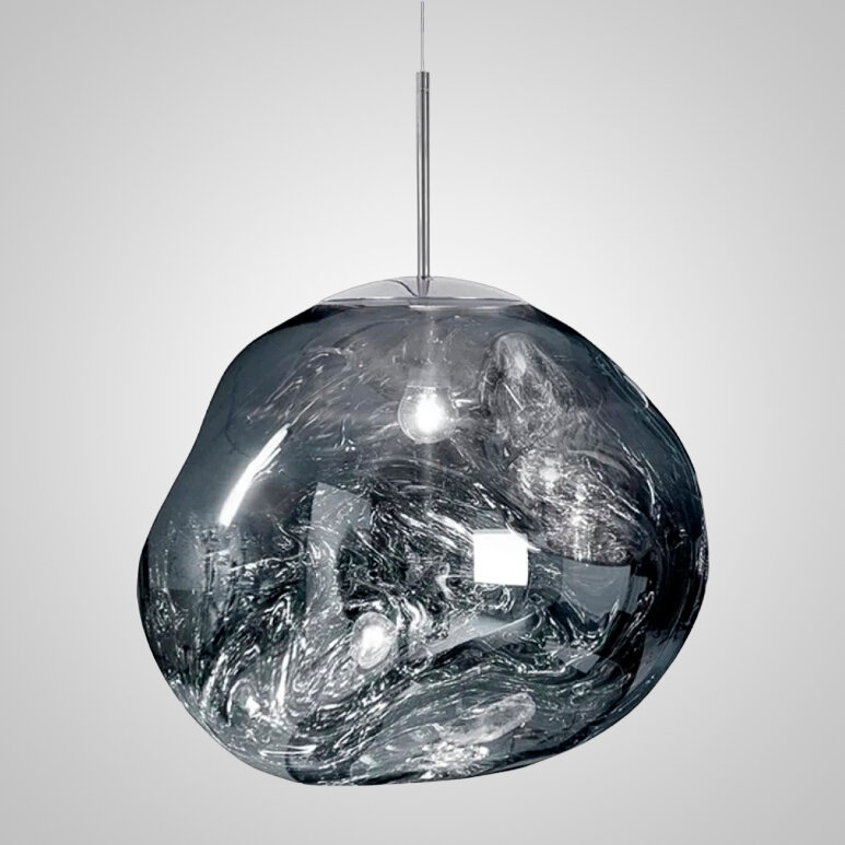 Подвесной светильник Tom Dixon Melt Pendant Silver D38