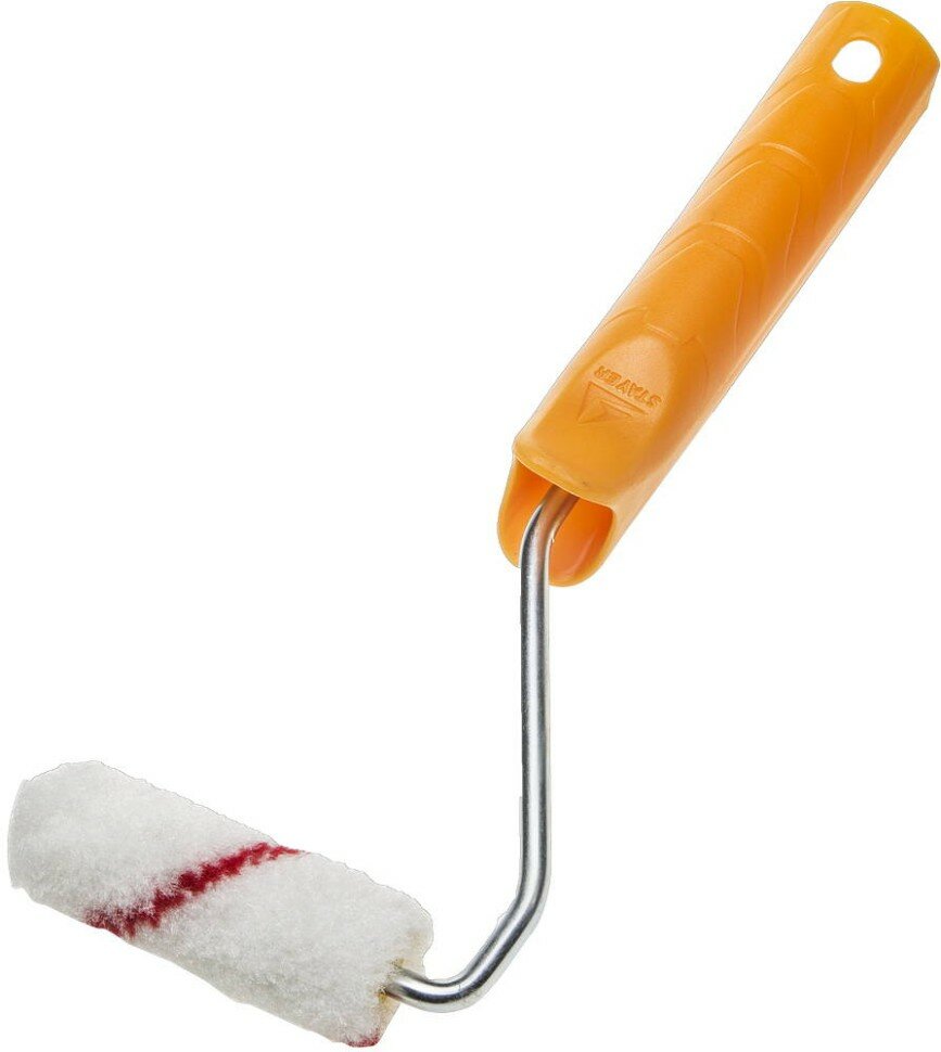 Мини-валик NYLON полиамид малярный в сборе, ворс 8мм, бюгель 6мм, 15х70мм, STAYER Master, ( 03-0506-07_z01 )