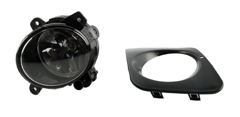 Фара противотуманная ВАЗ-1118 левая с рамкой (Автосвет) 32.3743