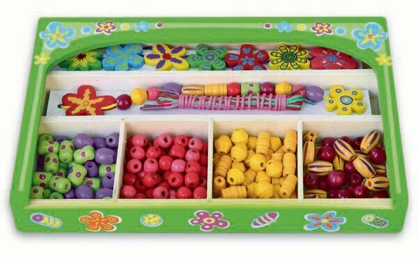 Набор для творчества Viga Toys Бусы из цветов (зеленый) 52730