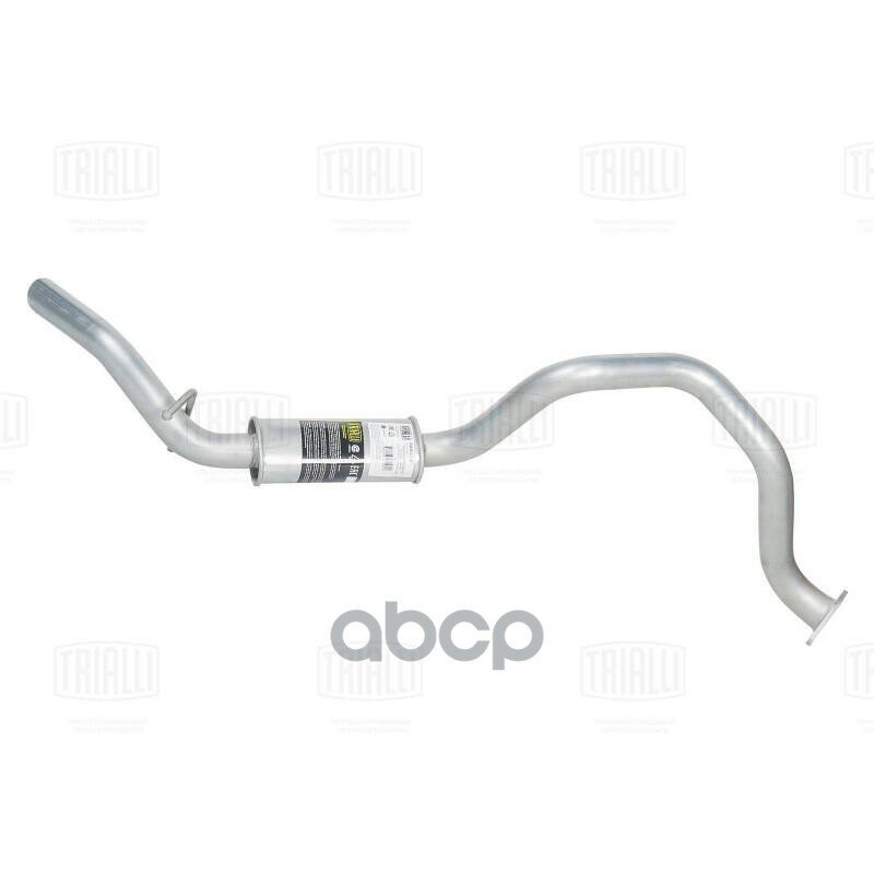 Глушитель для а/м SsangYong Musso (93-) 2.0i/2.3i/2.9d/3.2i осн. (алюм. сталь) ( Trialli арт. EMM1703