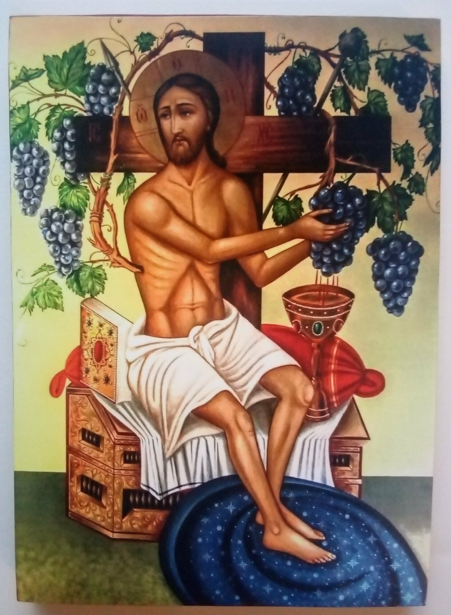 Я есмь виноградная лоза жизни Ἡ ΑΜΠΕΛΟC