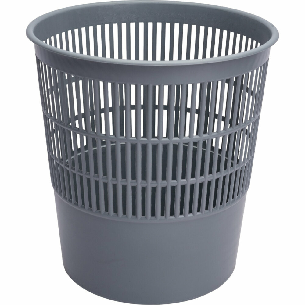 Корзина сетчатая для мусора Осколпласт 10 л, цвет-серый, 764231