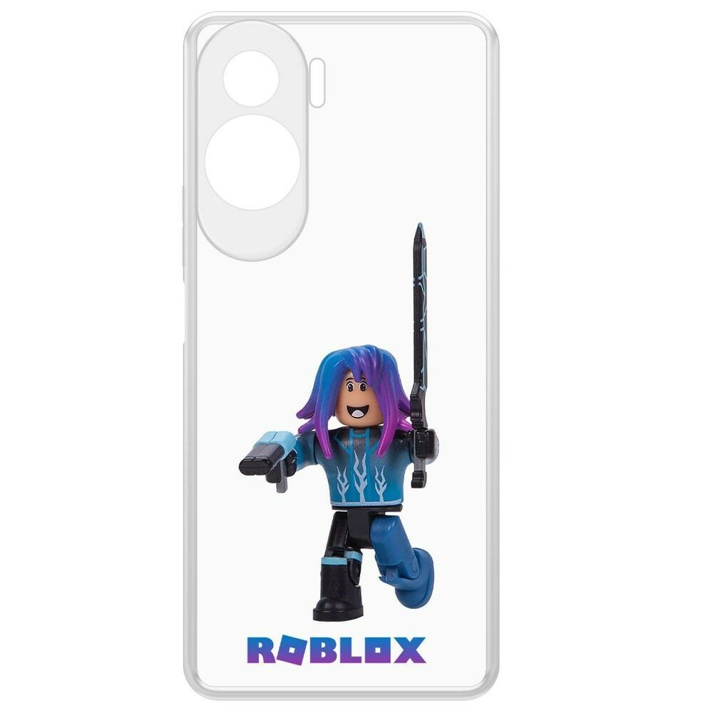 Чехол-накладка Krutoff Clear Case Roblox-Паркурщик для Honor X50i