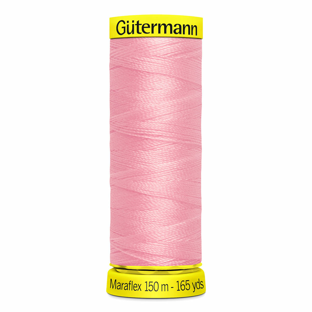 Нитки швейные Gutermann Maraflex 120 для эластичных, трикотажных материалов, 150 м, 100% ПБТ, 5 шт (660 бледно-розовый)