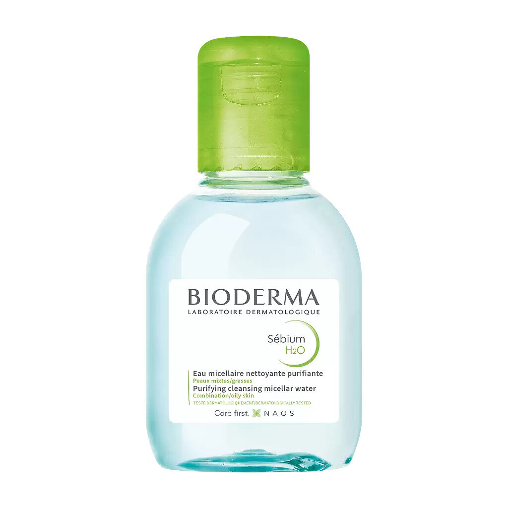 Мицеллярная Вода Bioderma Sebium H20, для Жирной и Проблемной Кожи, Очищение, 100мл