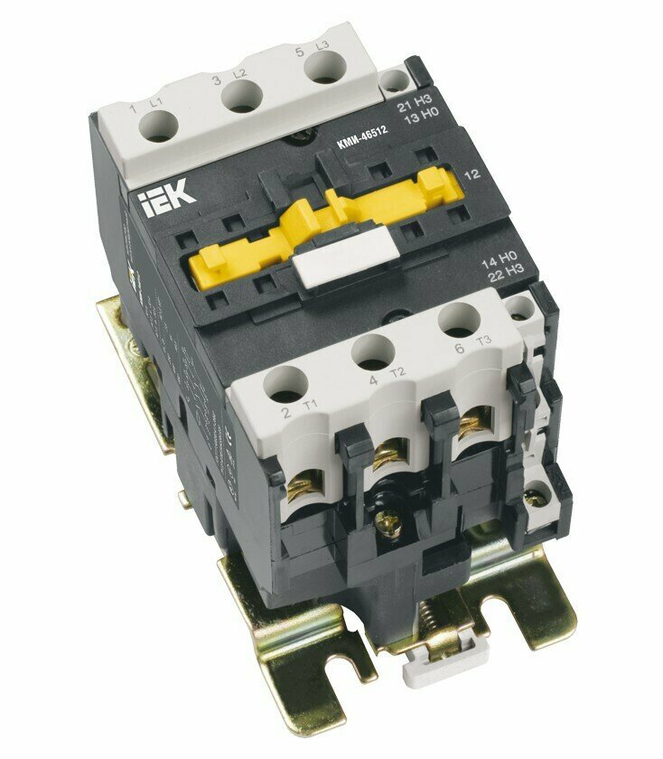 Контактор ИЕК 65A 230V КМИ-46512 АС3 1НО+1НЗ