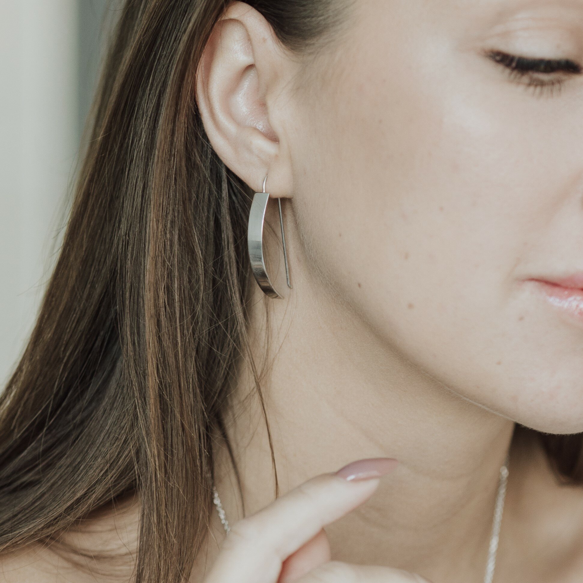 Серьги, серебро, 925 проба