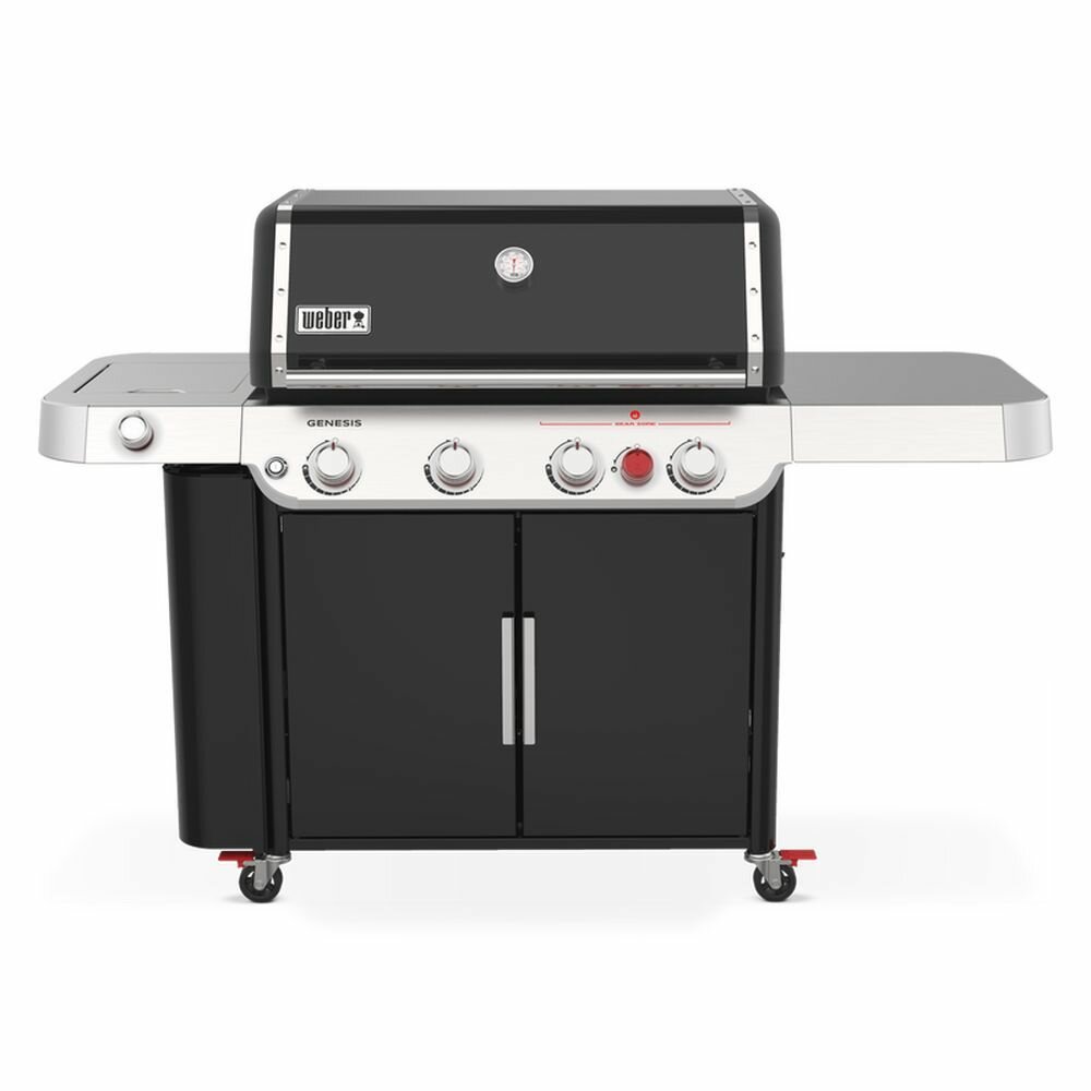 Газовый гриль WEBER GENESIS E-435 LP BLK, черный