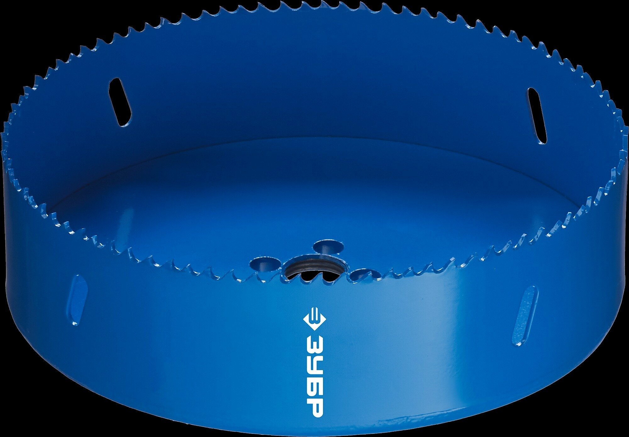 Коронка биметаллическая 29531-152_z01, ЗУБР d 152 мм, глубина сверления до 38 мм.