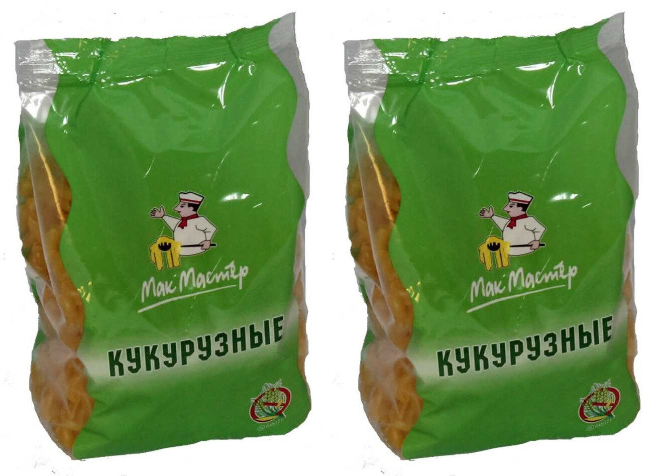 Макаронные изделия МакМастер, Кукурузные, рожок, 300 г, 2 уп