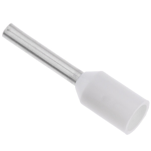 Наконечник НШВИ E7508 0,75-8 медный 0,75мм2 втулочный изолированный на 1 провод, ПВХ (1700 шт. в наборе)