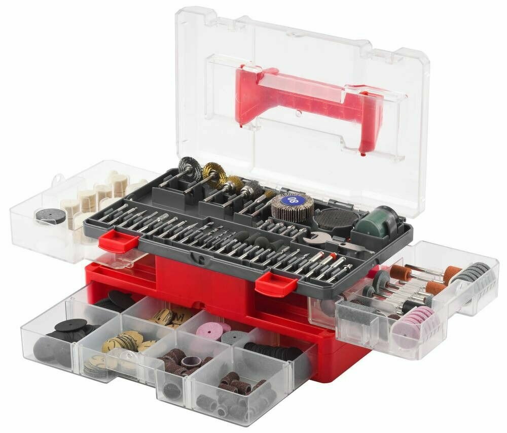 Набор мини-насадок для гравера, ЗУБР 349 шт.