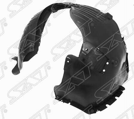 Подкрылок SAT ST-HN26-016L-2, для Hyundai Sonata VII 2017-2020, черный, левый