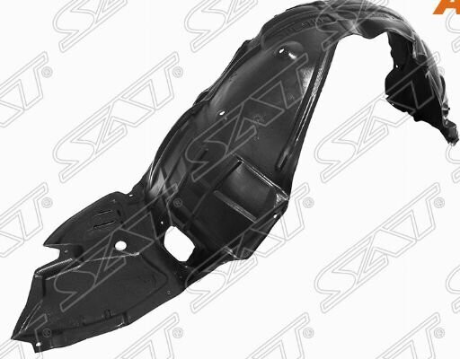 Подкрылок SAT, для Lexus GS300-460, передняя, правая, черный