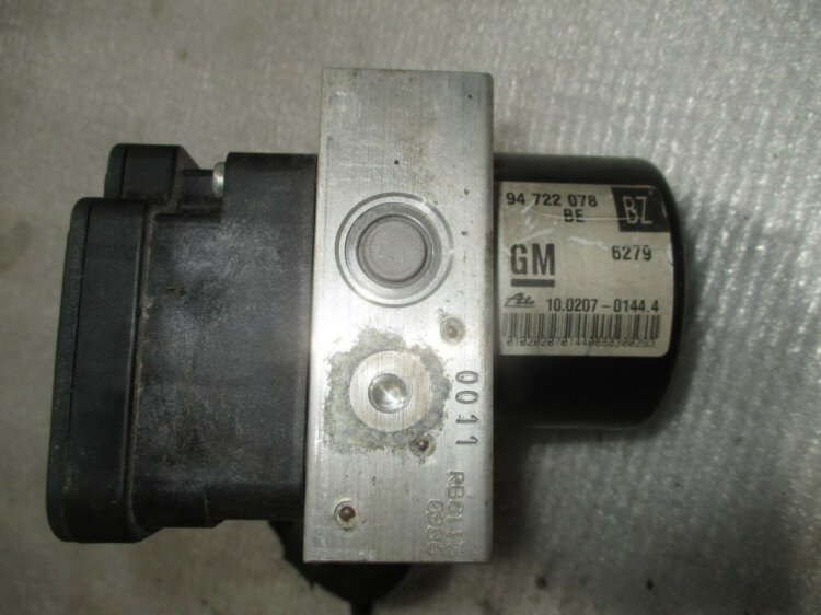 Блок АБС Опель Астра H с АКПП 94722078 BE BZ Opel Astra H Фемели 10020701444 10097005233