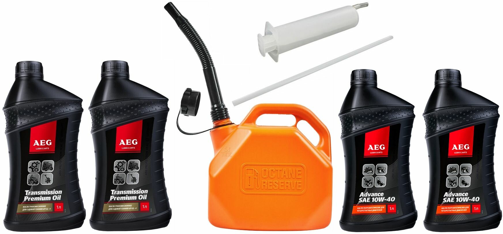 Набор для мотоблоков с 4-х тактным двигателем и маслонаполненным редуктором.