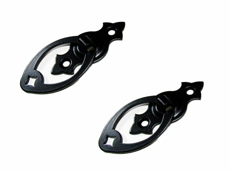 Ручка мебельная Классика ноэз РВ-65-SL черный матовый (комплект 2 штуки)