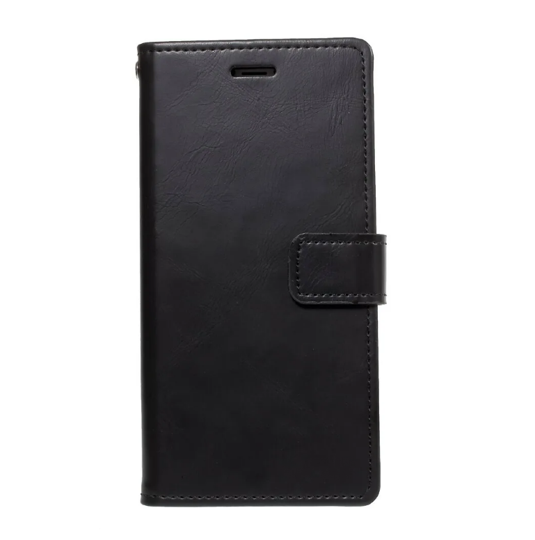 Чехол-книжка MyPads "Porta Biglietti", для ZTE Blade A31 Plus, эко-кожа, с визитницей