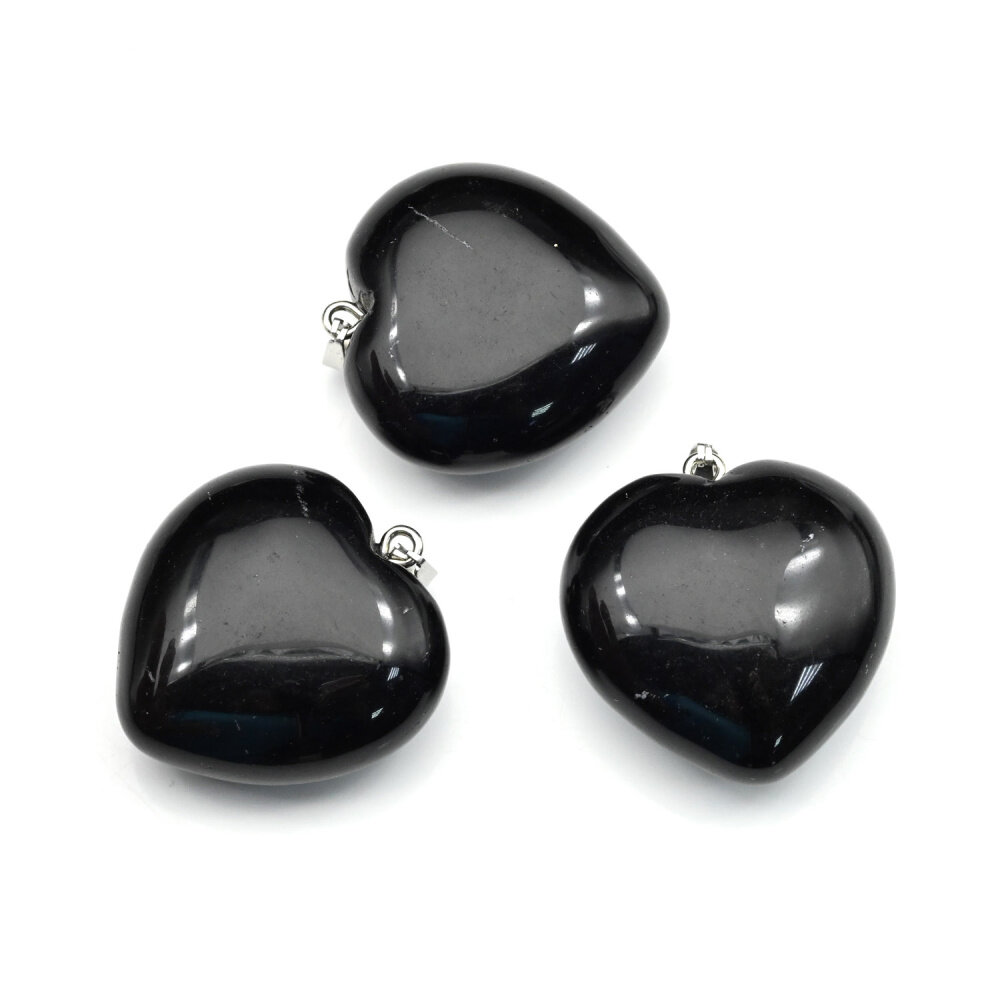 Подвеска, обсидиан